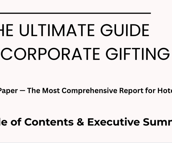 Gift-Giving 2025 Guide - Corporate Gifting Strategies | TOC & Summary ...