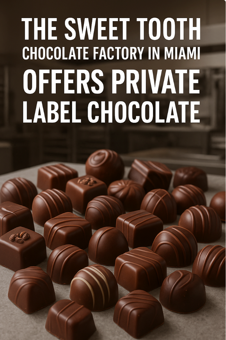 Private Label Chocolate Manufacturing by The Sweet Tooth