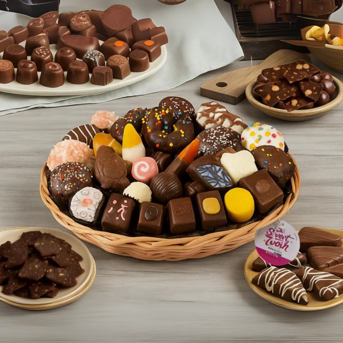 Shiva Baskets | Sympathy Kosher Chocolate Gifts | The Sweet Tooth