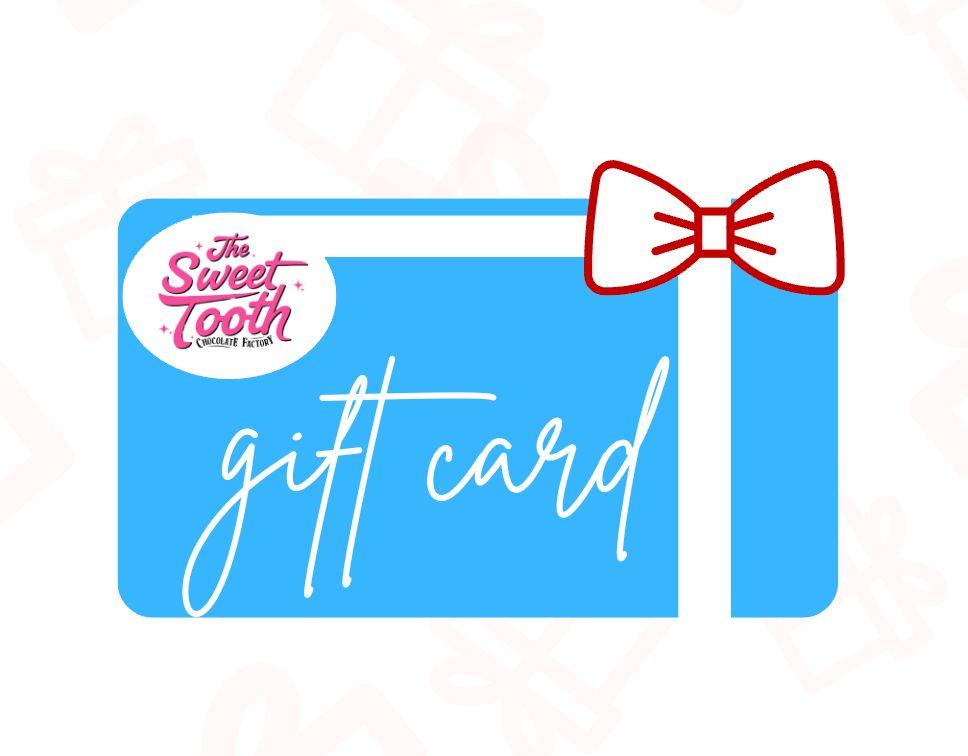 Gift Cards — The Sweet Tooth